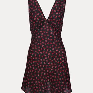 Realisation Par | Dresses | Realisation Par Black And Red Mini Dress ...